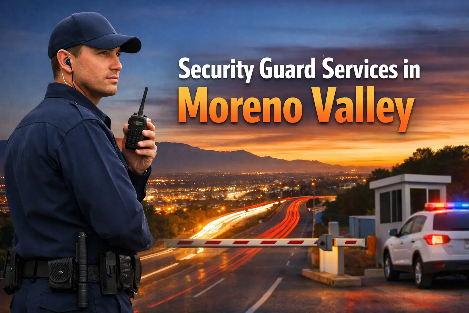Security Guard Services in Moreno Valley, California